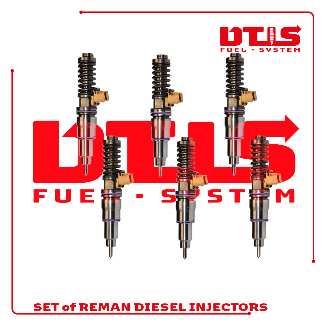 85000417 D12D 465 HP – 6 Injectors Set – $1,200.00 + $600.00 Core ...